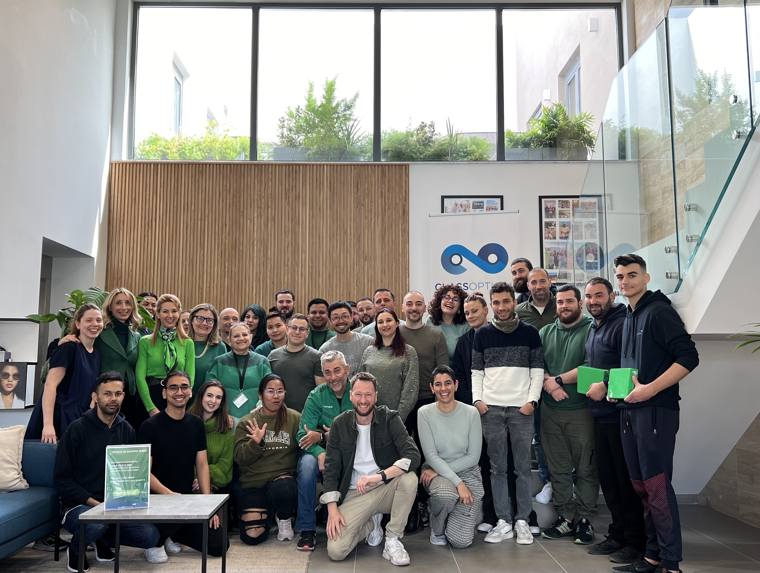 Class Optical - World Glaucoma Day - Wear Green to be Seen!